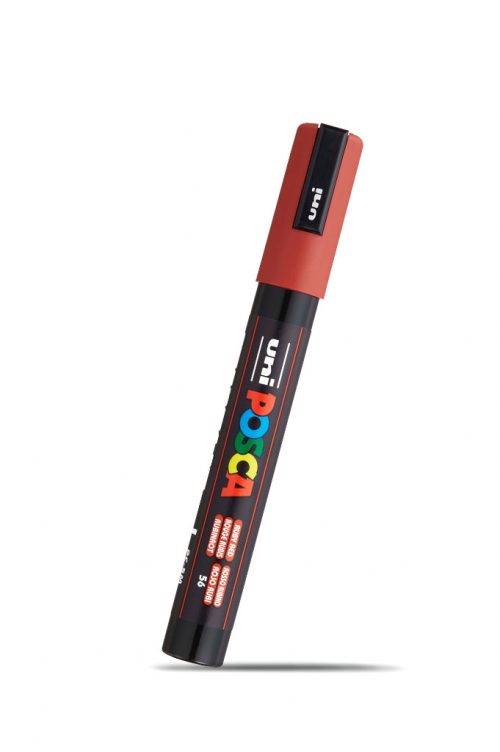 POSCA PC-5M Paint Marker Medium Bullet Tip Ruby Red – POSCA NZ