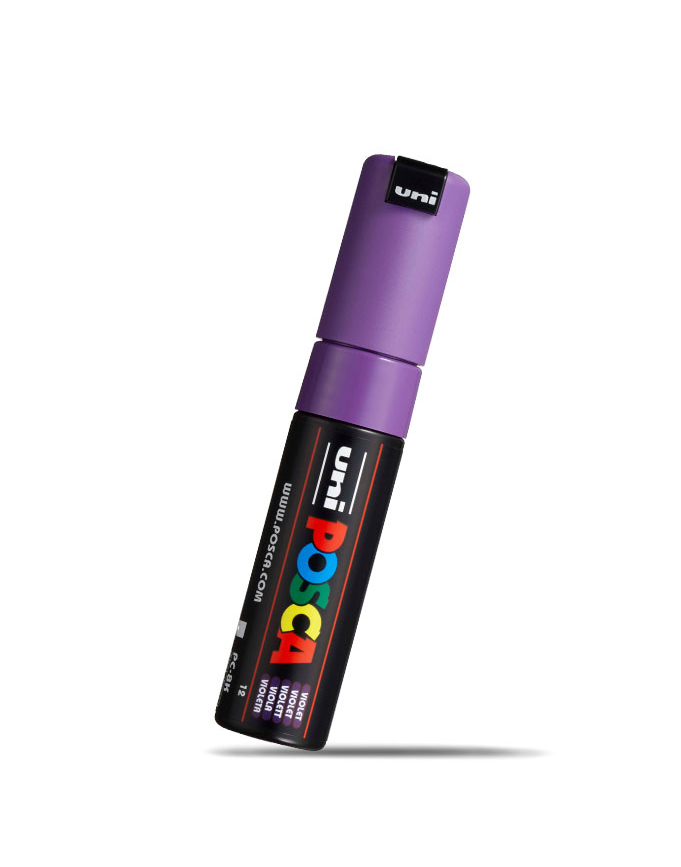POSCA PC-8K Paint Marker Bold Chisel Tip Violet – POSCA NZ